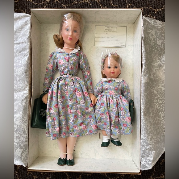 Mattel | Toys | Laura Ashley Collectible Dolls Arabella And Elizabeth ...
